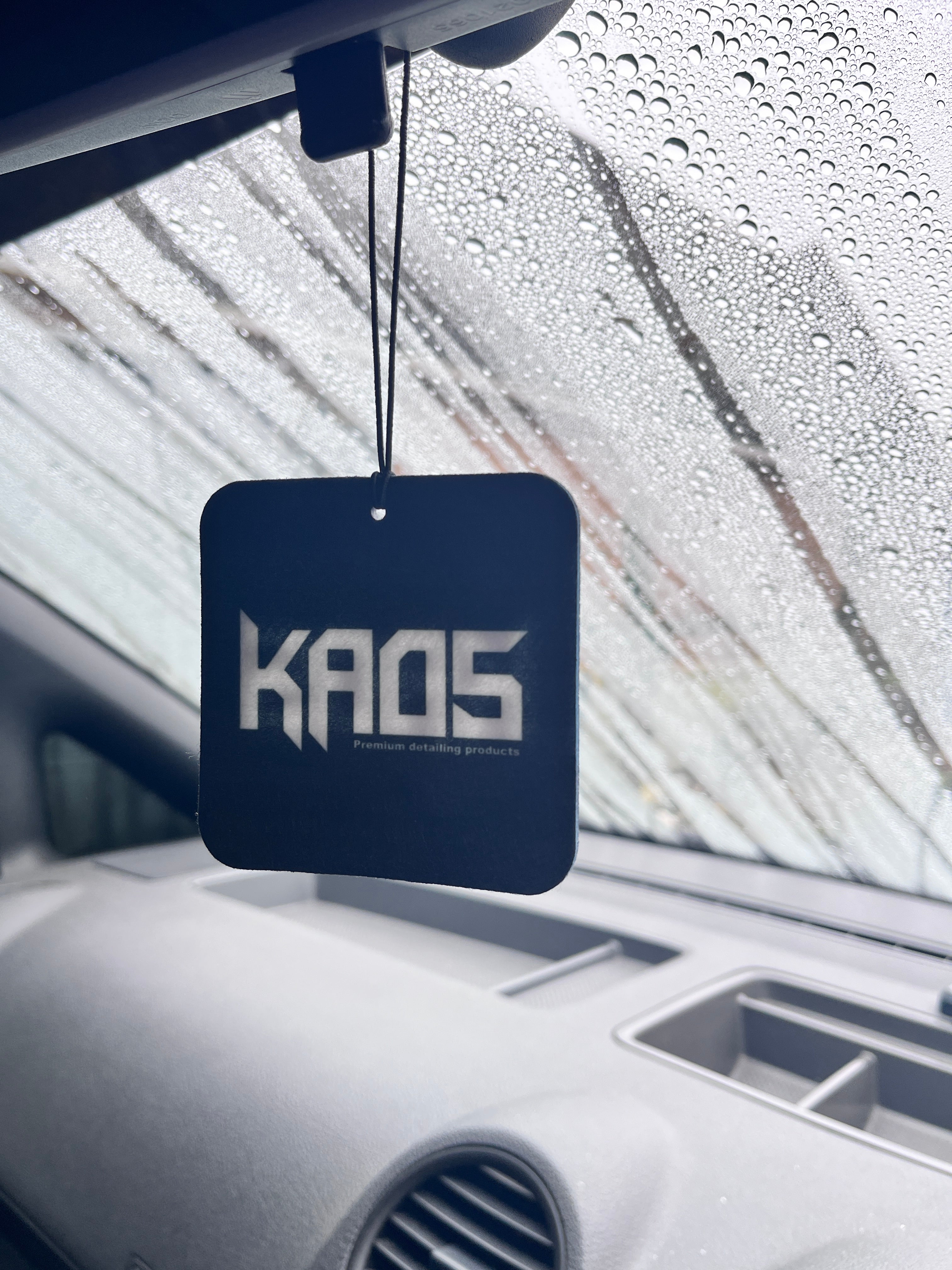 Kaos Logo Air Freshener – Kaos Detailing